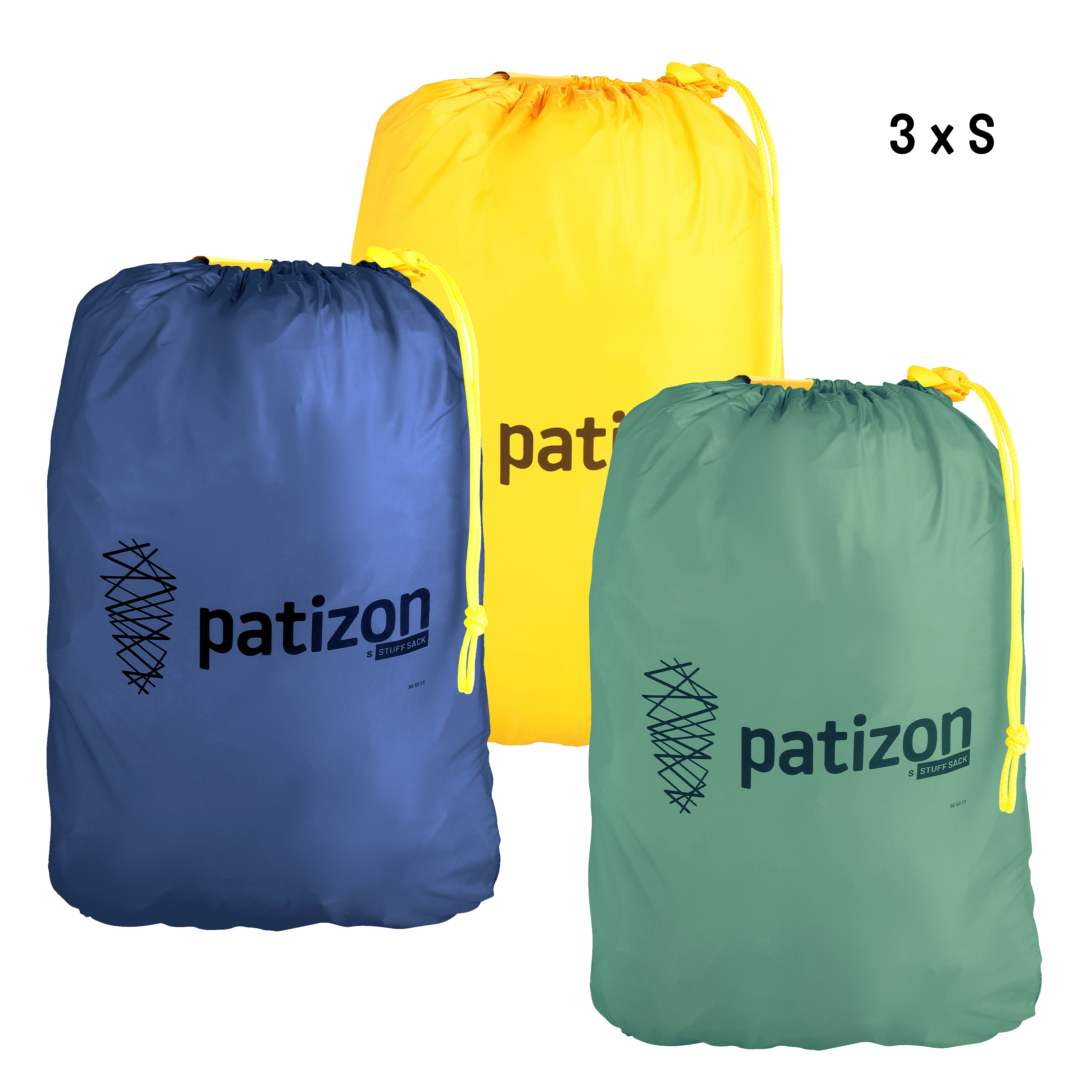PATIZON Stuff Sack Bundle: value sets of ultralight organizational bags.